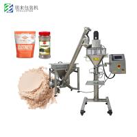China Semi Automatic Premade Bag Powder Filling Machine for Milk Powder Flour Spice for sale