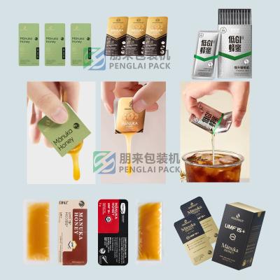 China Automatic Liquid Packing Machine for Honey Sachet Card, Easy-Snap Honey Sachet, Honey Card Pack & Honey Portion Pack | Automatic Single Serve Honey Pack, Single Serving Honey Pack Sachet Production for sale