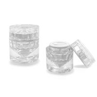 China 15g 30g Cosmetic Packaging Jar Airless Plastic Cream Jar With Two Sizes for sale
