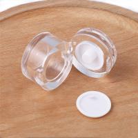 China Sturdy PMMA Clear Cosmetic Jars 36×30mm Eco Friendly Cosmetic Jars for sale