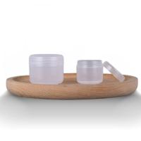 China Round PP Cosmetic Packaging Jar 100g Cream Jar High Durability for sale