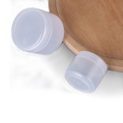 China Round PP Cosmetic Packaging Jar 100g Cream Jar High Durability for sale