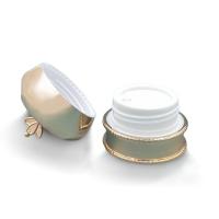 China Exquisite Cosmetic Packaging Jar Plastic Cream Container 54mm 70mm Diameter for sale