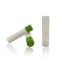 China Screw Cap White Bulk Plastic Lip Balm Tube 15*66mm High Durability for sale