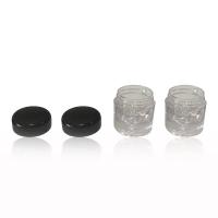 China Transparent  1-3g Cream Jars Cosmetic Packaging Hygienic Wear Resistance for sale