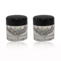 China Transparent  1-3g Cream Jars Cosmetic Packaging Hygienic Wear Resistance for sale