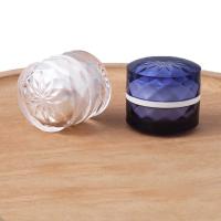 China OEM ODM Colored Diamond Cosmetic Jar Wide Mouth Cosmetic Jars PMMA for sale