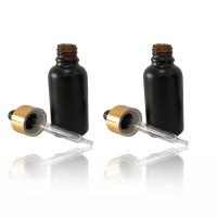 China 33*102mm Cosmetic Packaging Bottle Glass Eye Dropper Bottle Refillable for sale