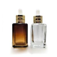 China SGS Certified Essential Oil Glass Dropper Bottles Sturdy 50ml Cream Bottle for sale