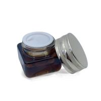 China Customization Empty Cosmetic Packaging Bottle Glass Cream Container 55*76mm for sale