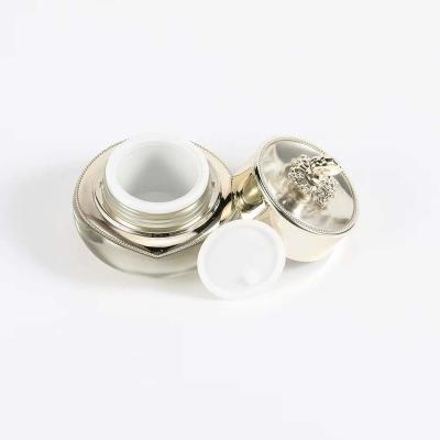 China Customized Lid PMMA Small Cosmetic Packaging Jar 30ml-500ml for sale
