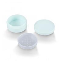 China Screw Cap Polypropylene PP Cream Jar Empty Loose Powder Container for sale