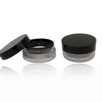 China Customized 8g Clear Plastic Empty Loose Powder Case 32.8*68.4mm for sale