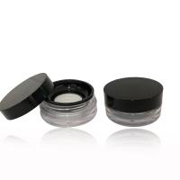 China Customized 8g Clear Plastic Empty Loose Powder Case 32.8*68.4mm for sale