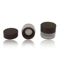China Clear  3.5g Small Loose Powder Container With Mesh SGS Certified for sale