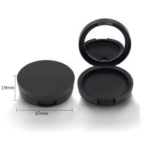China Non Leakage Empty Compact Powder Case With 57mm Pan SGS Certified for sale