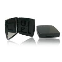 China Deluxe Empty Compact Powder Case ABS Material 58.5*13.8mm Size for sale