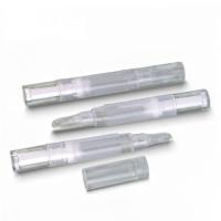 China Cylindrical Clear Twist Cosmetic Pen Cosmetic Packaging Container 1.5ml /2ml for sale