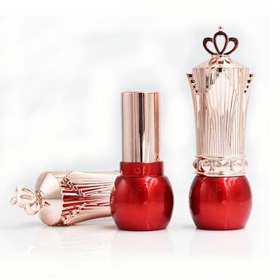 China Crown Decoration Plastic Lipstick Packaging Tube 28mm*90mm Free Sample for sale