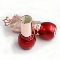 China ABS Crown Custom Lipstick Containers Irregular Shape Red Color for sale