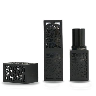 China Customization Logo Black Lipstick Tube Eco Friendly Lipstick Tubes for sale