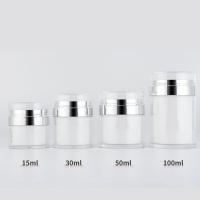 China Popular Acrylic Press Foundation Bottle Double Layer Face Cream Bottles Eye Cream Container for sale