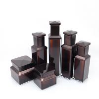 China Personal Care Cosmetic Storage Set Acrylic Cap Custom Logo Screen Printed Packaging Organizer for sale