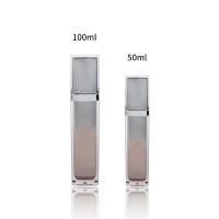 China Custom Logo Printed Makeup Packaging Collection / Cosmetic Packaging Set With Pump Sprayer Cap for sale