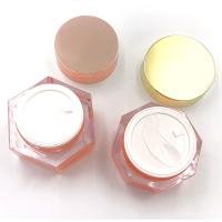 China Leak proof Transparent Acrylic Cosmetic Jar Diamond Jar for Skin Care Cream - 50g for sale