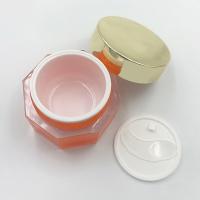China Leak proof Transparent Acrylic Cosmetic Jar Diamond Jar for Skin Care Cream - 50g for sale