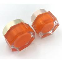 China Leak proof Transparent Acrylic Cosmetic Jar Diamond Jar for Skin Care Cream - 50g for sale