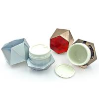 China Leak Proof Transparent Cosmetic Cream Jar With Custom Logo 5g/10g PP/ABS/Acrylic for sale
