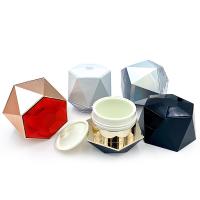 China Leak Proof Transparent Cosmetic Cream Jar With Custom Logo 5g/10g PP/ABS/Acrylic for sale