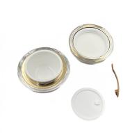 China Diamond Acrylic Cosmetic Jar Leak proof Skin Care Cream Container 30g/50g for sale