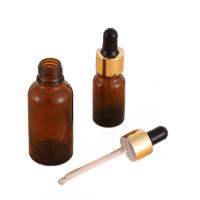 China 100ml Transparent Glass Foundation Bottle Round Dropper Cap Cosmetic Packaging With Free Sample for sale