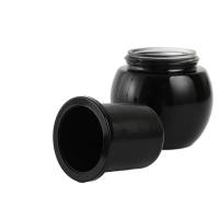 China Luxury Glass Foundation Bottle with Customized Logo Screw Cap 50g/100g Capacity for sale