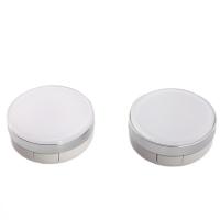 China Refillable Dewy Finish Round Compact Powder Cushion Foundation Case For Light To Medium Coverage for sale