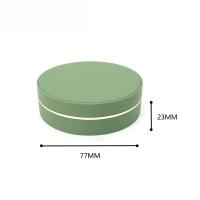 China Transparent Snap Closure Empty Cushion Foundation Case for 15g Compact Powder Skin Care Items for sale