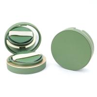 China Transparent Snap Closure Empty Cushion Foundation Case for 15g Compact Powder Skin Care Items for sale