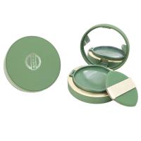 China Transparent Snap Closure Empty Cushion Foundation Case for 15g Compact Powder Skin Care Items for sale