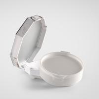 China Compact Transparent Reusable Cushion Foundation Case for Compact Powder for sale