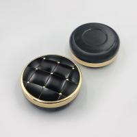 China Round Plastic Refillable Cushion Foundation Case with Snap Closure for Cosmetics / Skin Care for sale
