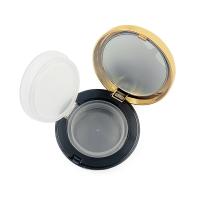 China Round Plastic Refillable Cushion Foundation Case with Snap Closure for Cosmetics / Skin Care for sale