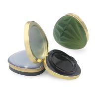 China Transparent Round Snap Closure Cushion Foundation Case With Dewy Finish for sale