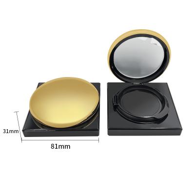 China Round Dewy Finish Snap Closure 15g Cushion Foundation Case With SPF 30 for sale