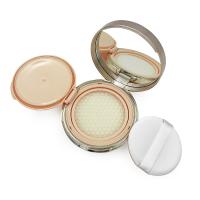 China Refillable Compact Powder Cushion Case with Snap Closure 15g Capacity SPF 30 for sale