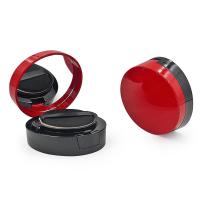China Round Dewy Reusable Compact Powder Cushion Foundation Case Refillable Travel Friendly for sale