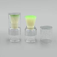 China 15g Twist Open Clear Loose Powder Case for Sustainable Custom Logo Powder Application for sale