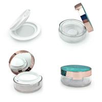 China Customizable Transparent Recyclable Loose Powder Case with Logo - Mini Size for Compact Powder for sale