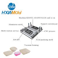 China Customized Fully Automatic Three Station High Precision Plastic Mould for Thermoforming Food Package Boxes for sale